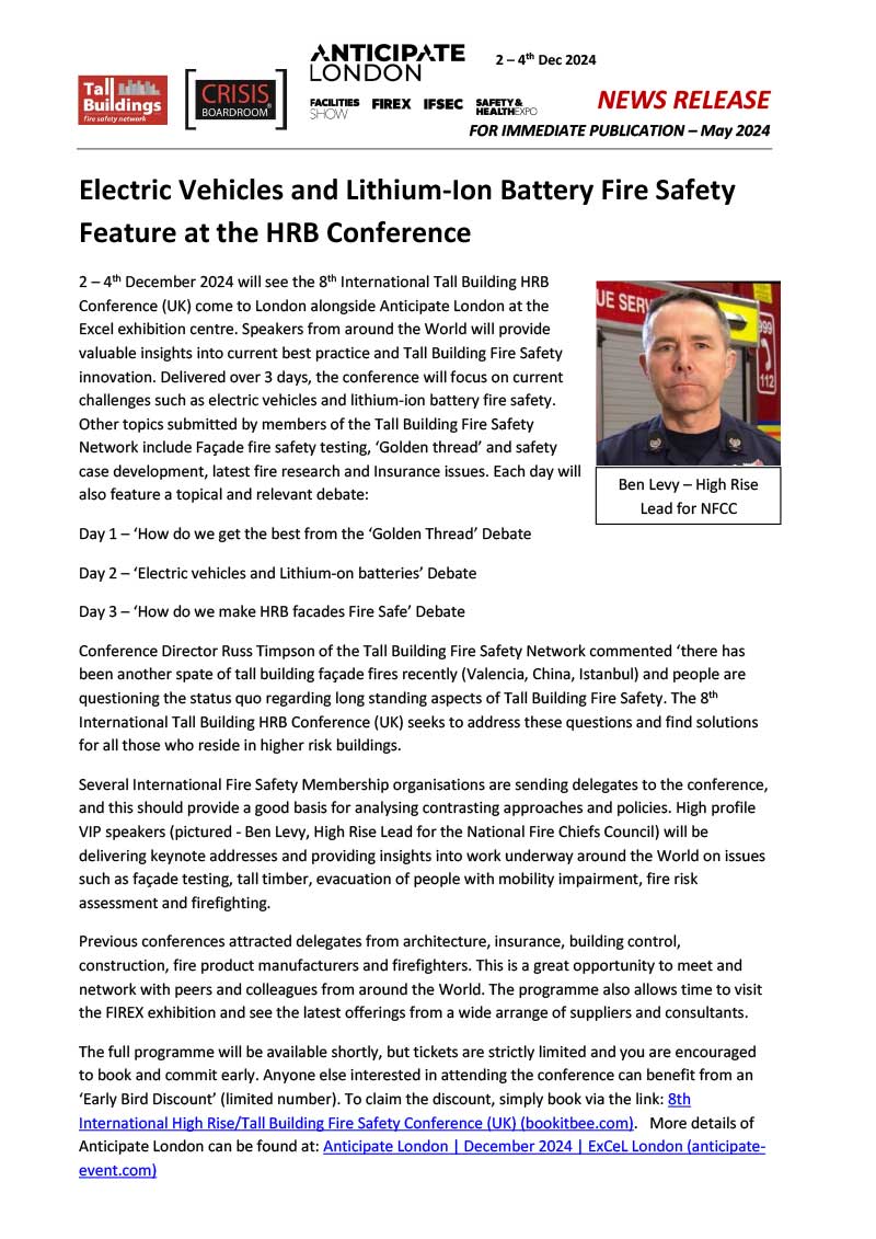Fire Safety Conference 2024